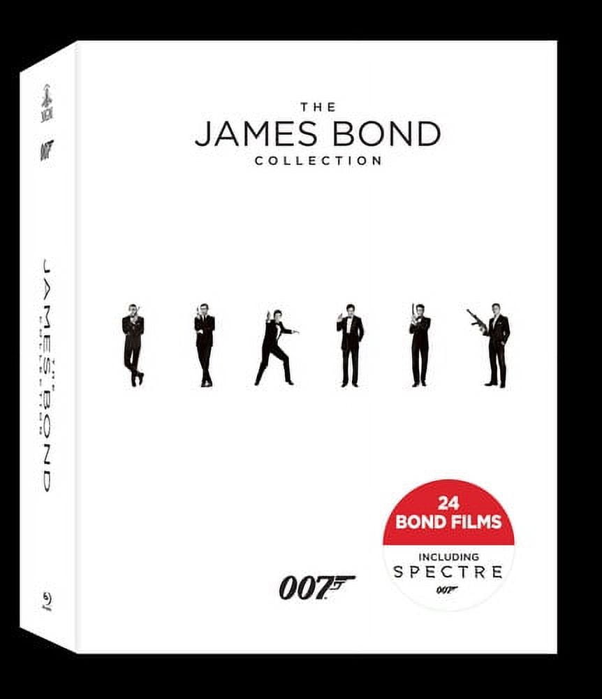 MGM The James Bond Collection - 24 Film Blu-ray Set Featuring Connery ...