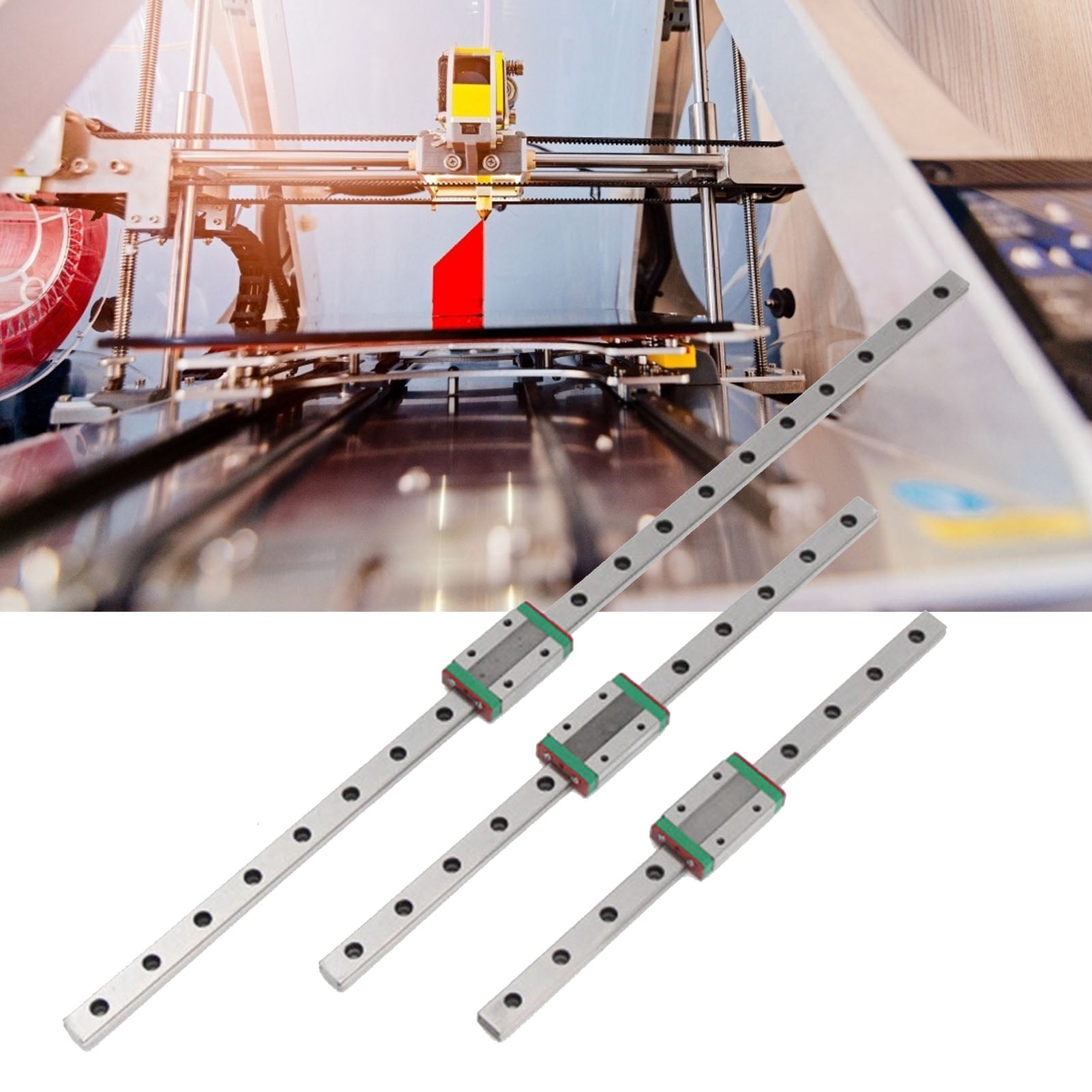 MGN12H Sliding Block Guide Miniature Linear Slide Rail with Strong ...