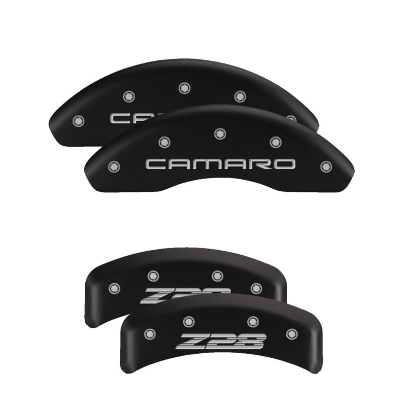 MGP 4 Caliper Covers Engraved Front Cursive/Challenger Engraved Rear RT ...