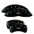 MGP 4 Caliper Covers Engraved Front & Rear Crossfire Black finish ...