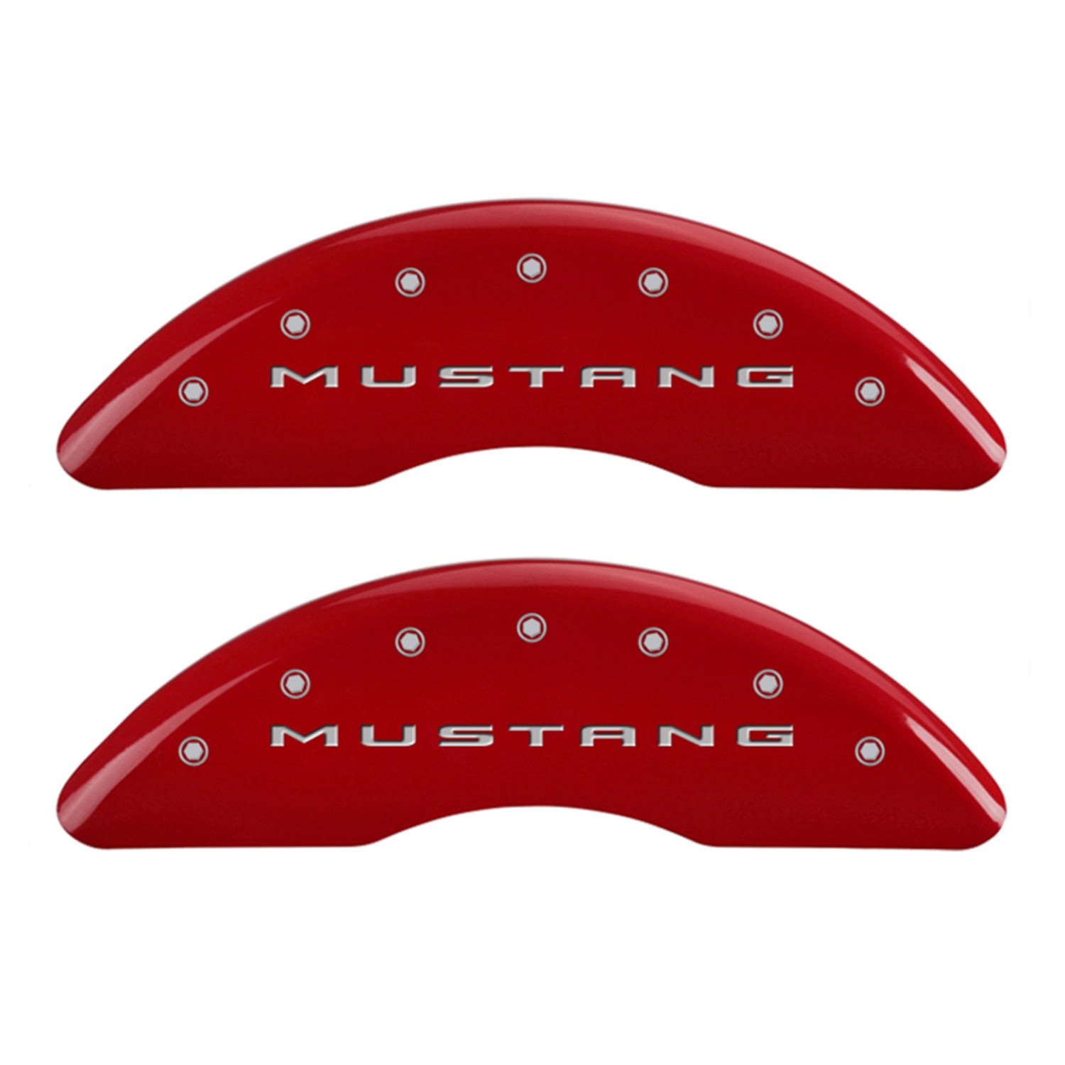 MGP Caliper Covers 10204SMB2RD MGP Disc Brake Caliper Cover; Front And ...