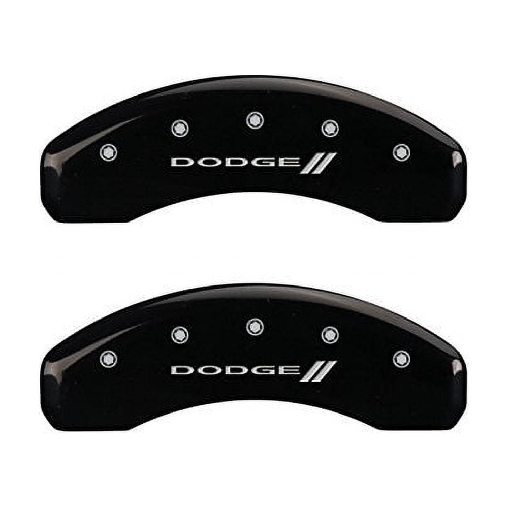MGP Caliper Covers 12193SDD3BK 'Dodge ll' Engraved Caliper Cover with ...
