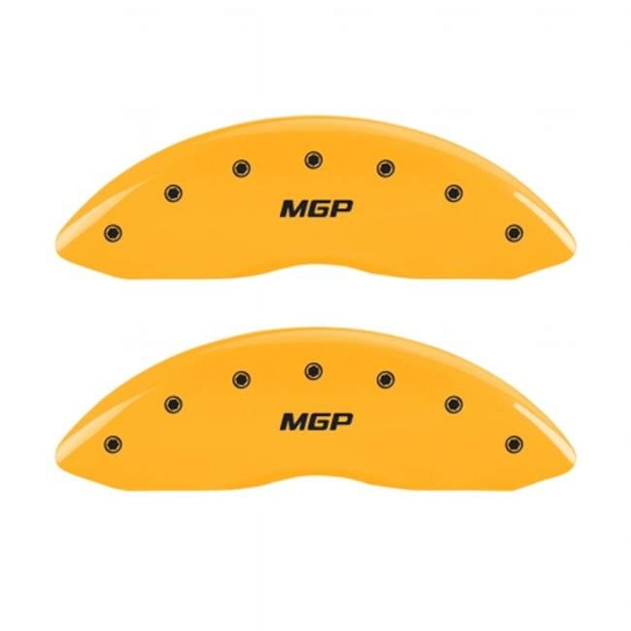 MGP Caliper Covers Engraved Front & Rear MGP Caliper Cover - Yellow ...