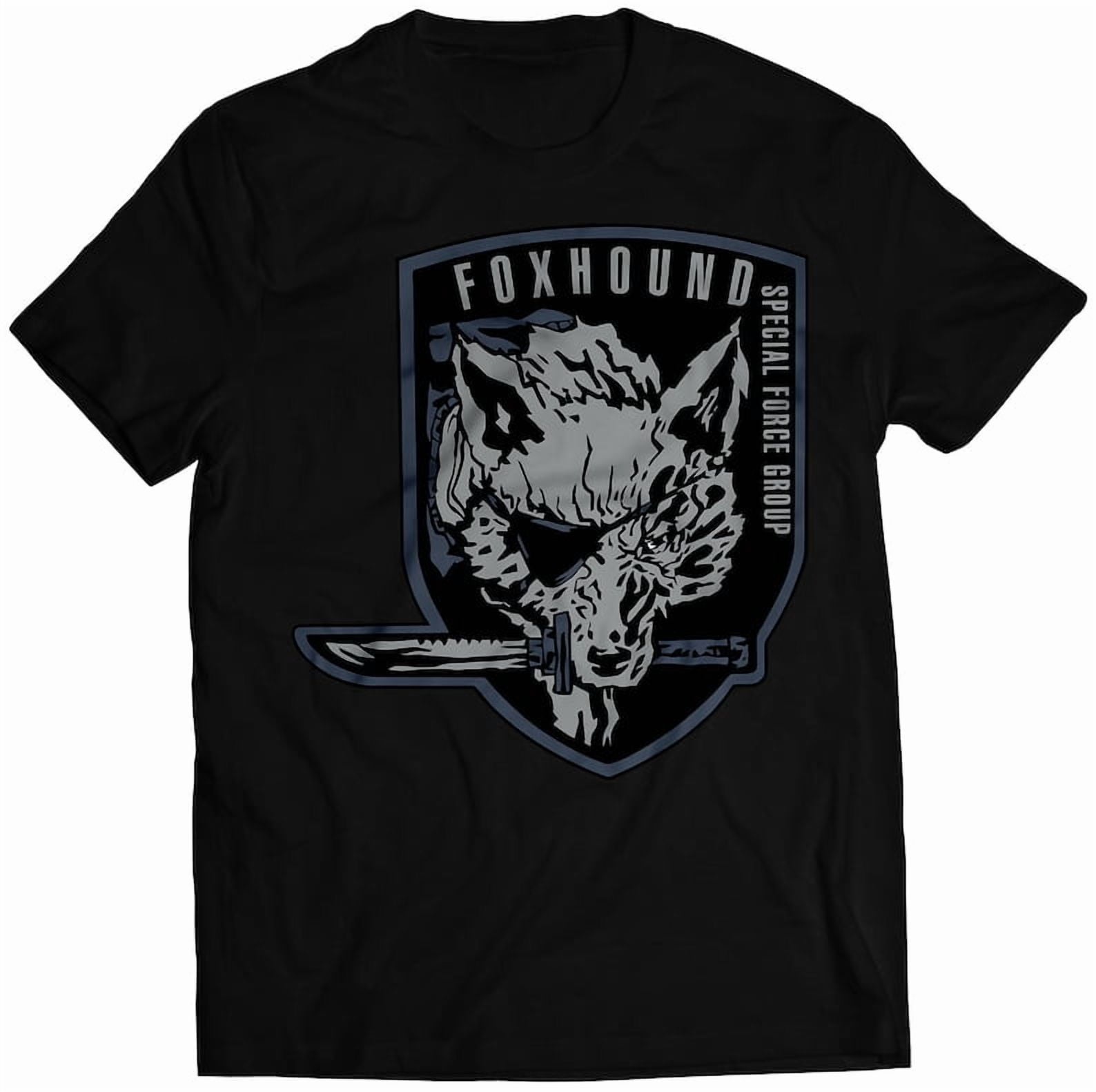 MGS Old Foxhound High-tech Special Forces Unit Emblem Unisex T-shirt (vector) - Walmart.com