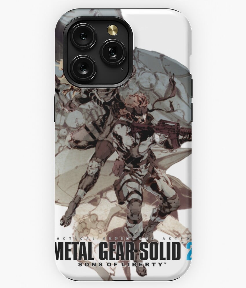 MGS2 Raiden and Snake Art M1943 Phone Case for iPhone 17 16 15 14 13 12 ...