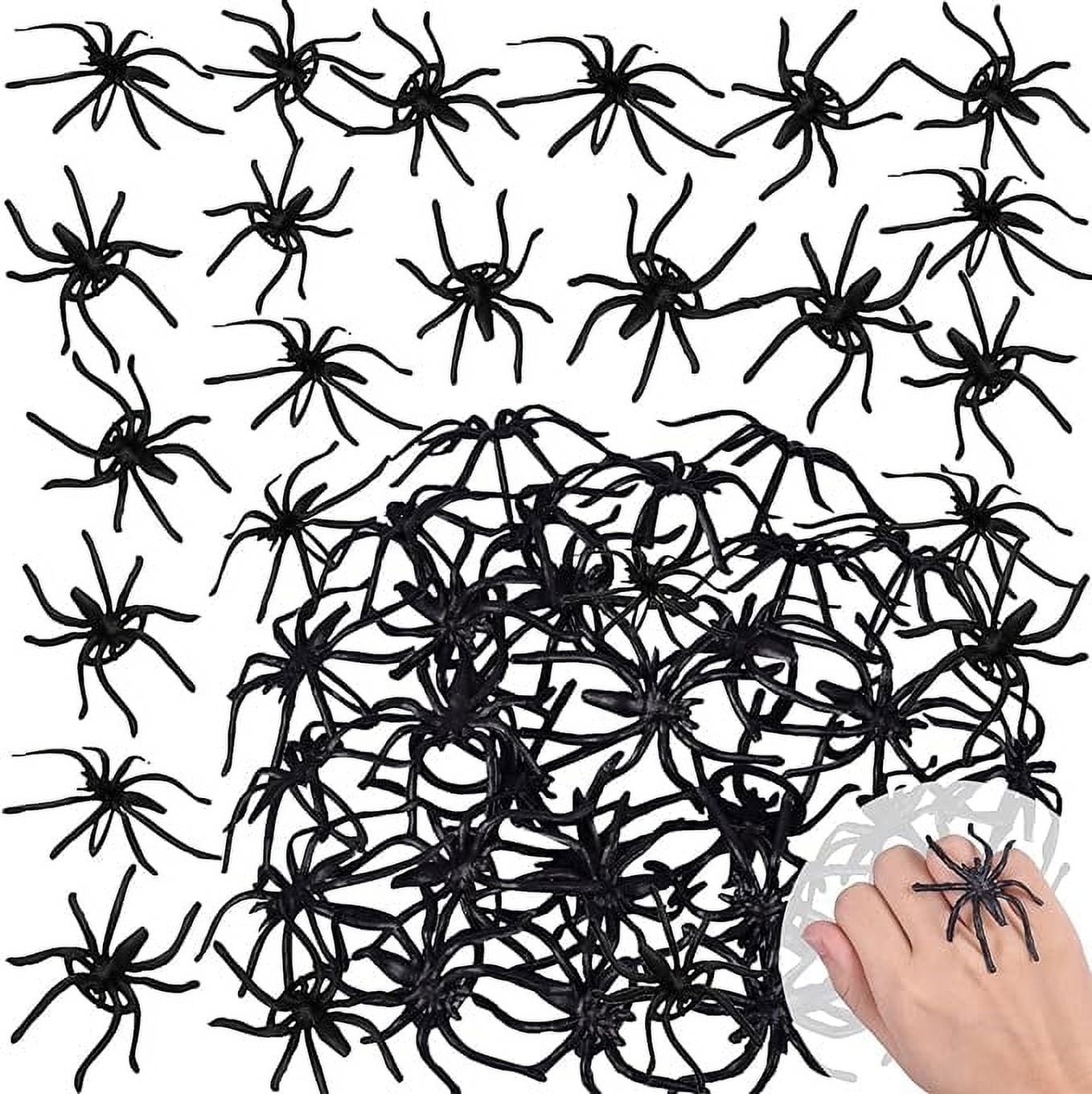 MGparty 400Pcs Spider Rings Halloween Rings Bulk for Kids Party Favors ...