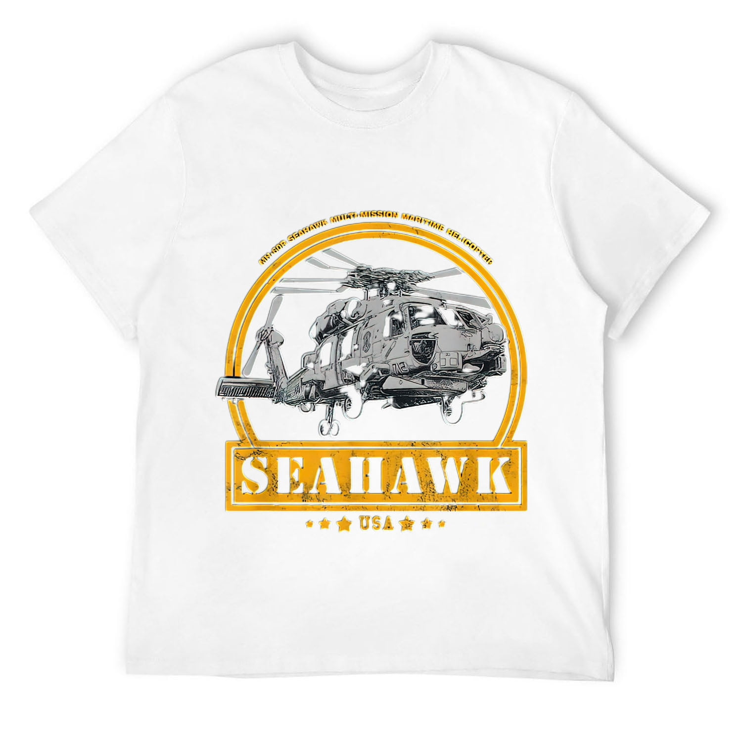 MH-60 Seahawk Helicopter T-Shirt - Walmart.com