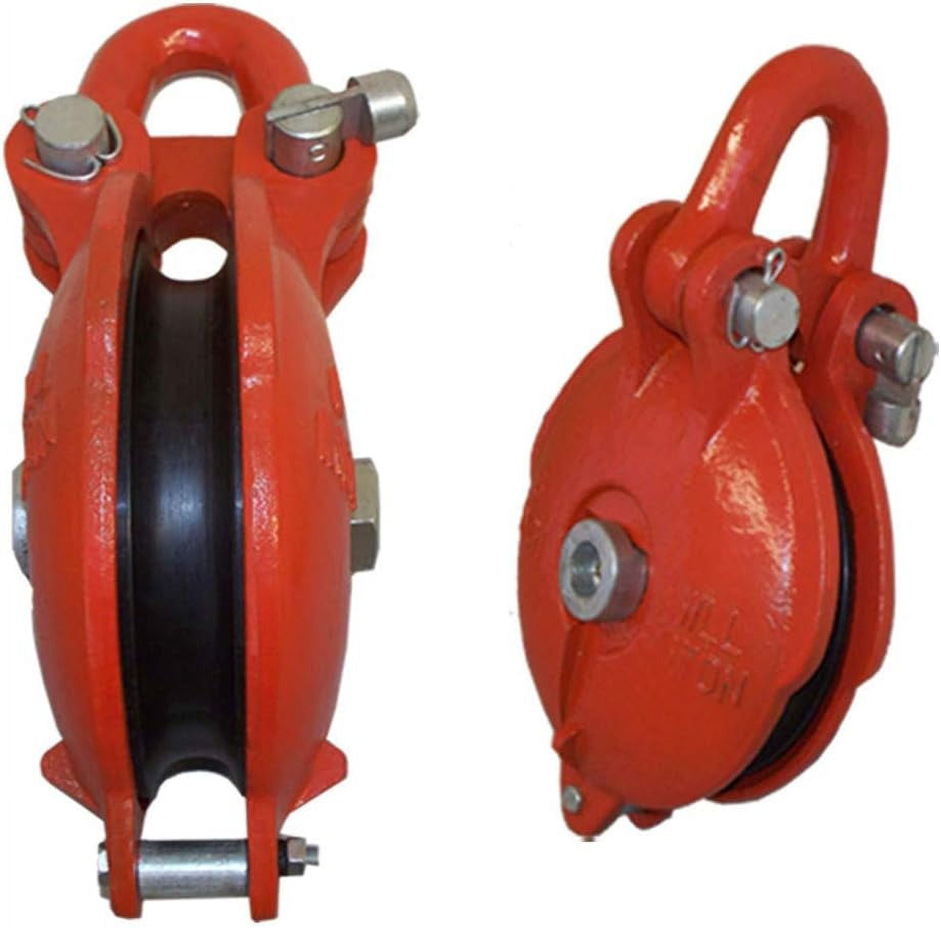 MH GLOBAL Bail Block Hoist Rigging Shackle Pulley Size 4 Inch WLL 3 Ton ...