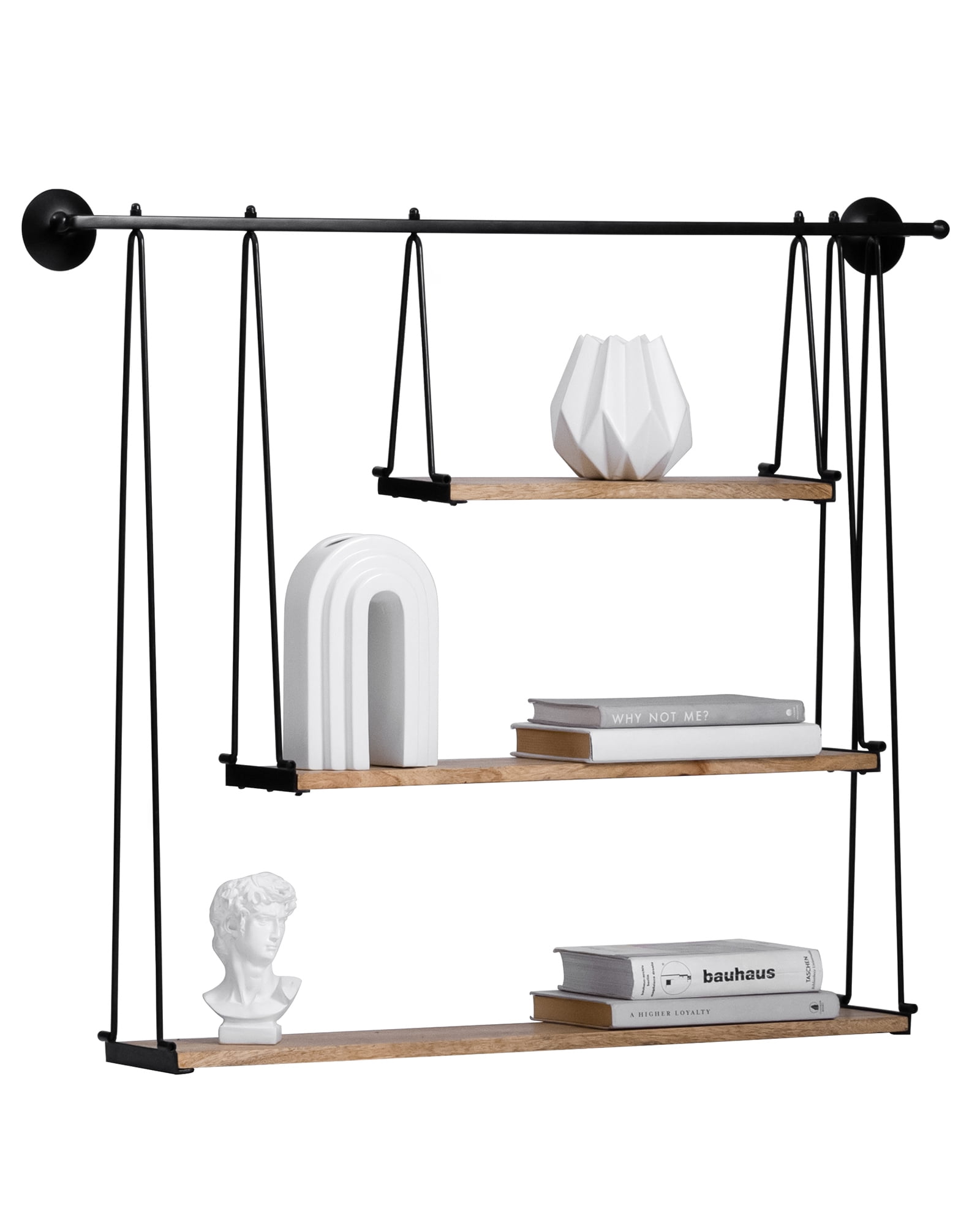 MH London Floating Shelves - Amersham 3 Tier Wall Shelf - Exclusively ... MH London Floating Shelves - Amersham 3 Tier Wall Shelf - Exclusively ...