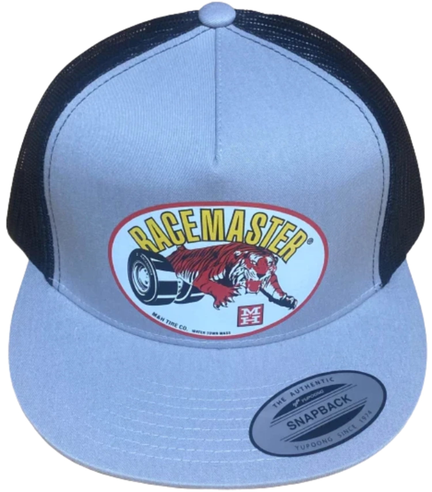 MH Racemaster Trucker Hat Flat Bill 3 colors Hot Rods Drag Racing ...