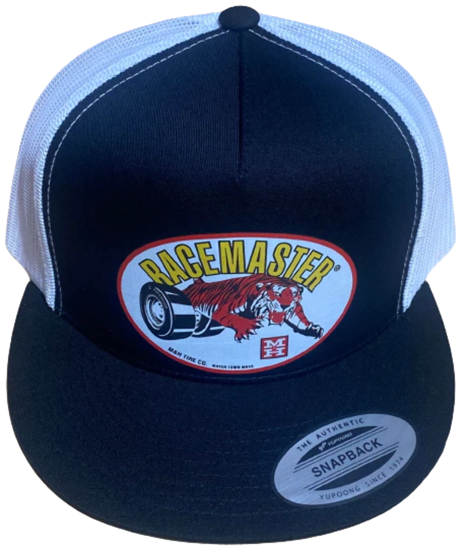 MH Racemaster Trucker Hat Flat Bill 3 colors Hot Rods Drag Racing ...