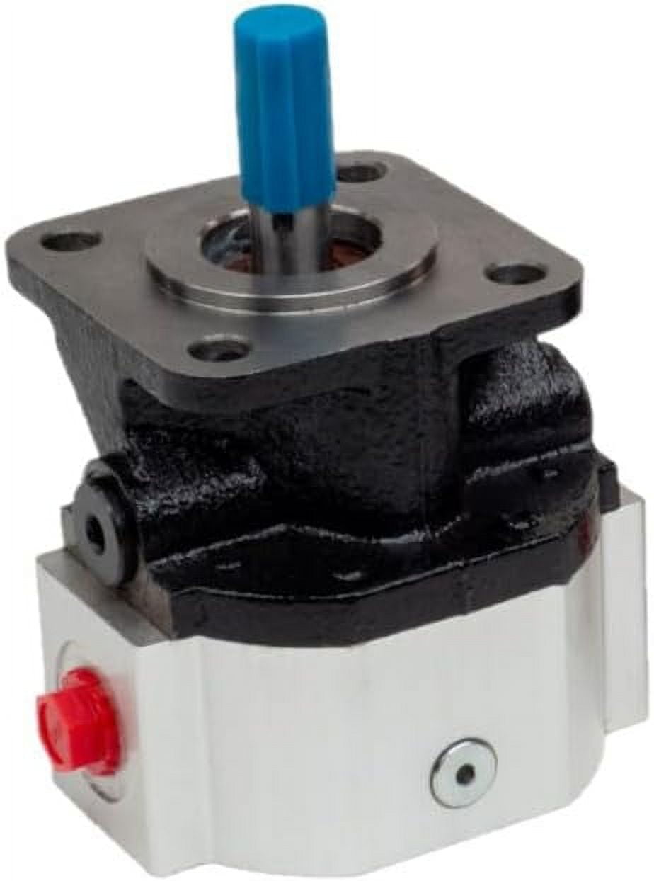 MH Series Gear Pumps/Motors: 0.194 CID, 1.5 GPM @ 1800 RPM, 3000 PSI, 4-Bolt Mounting, SAE 8 ...