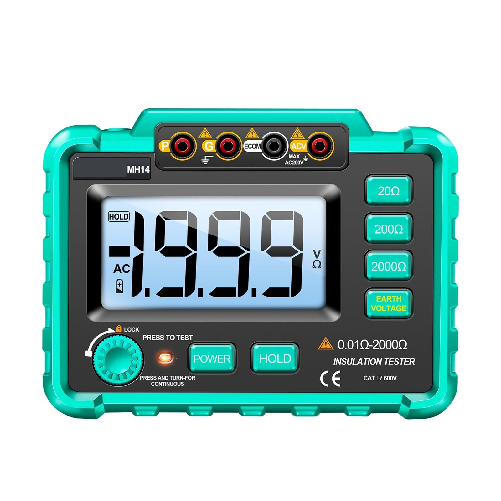 MH14 Electrical Insulation Resistance Tester Digital High-precision ...