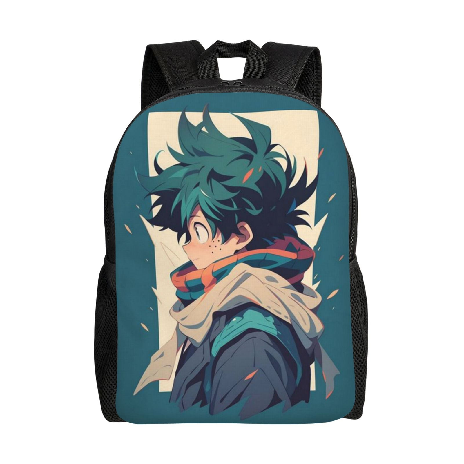 MHA Izuku Midoriya Deku Backpack Lightweight Unisex Basic Daypack ...