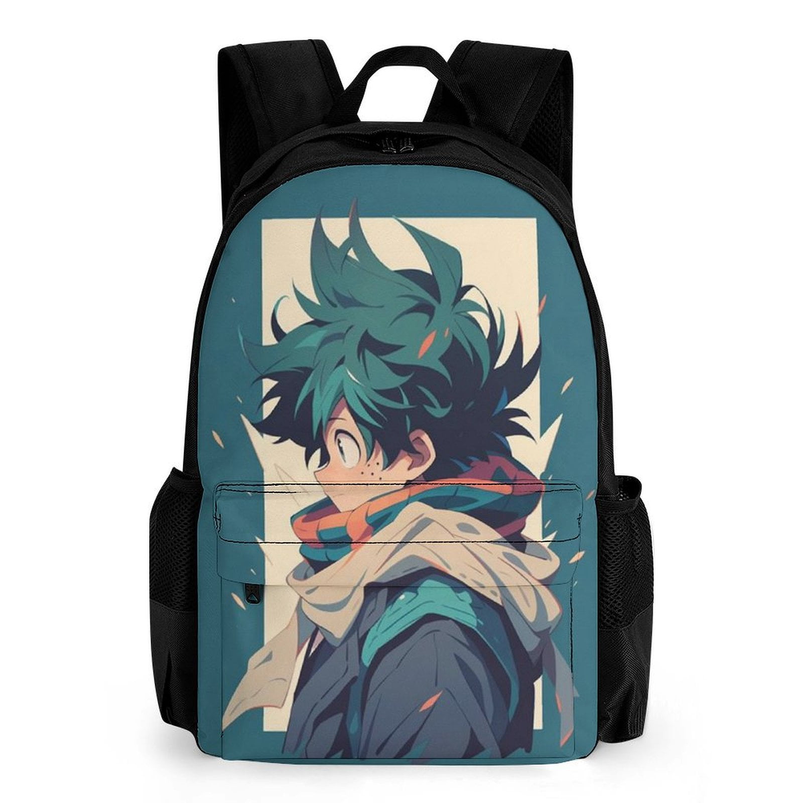 MHA Izuku Midoriya Deku Backpack Student Satchel Schoolbag Bookbag ...