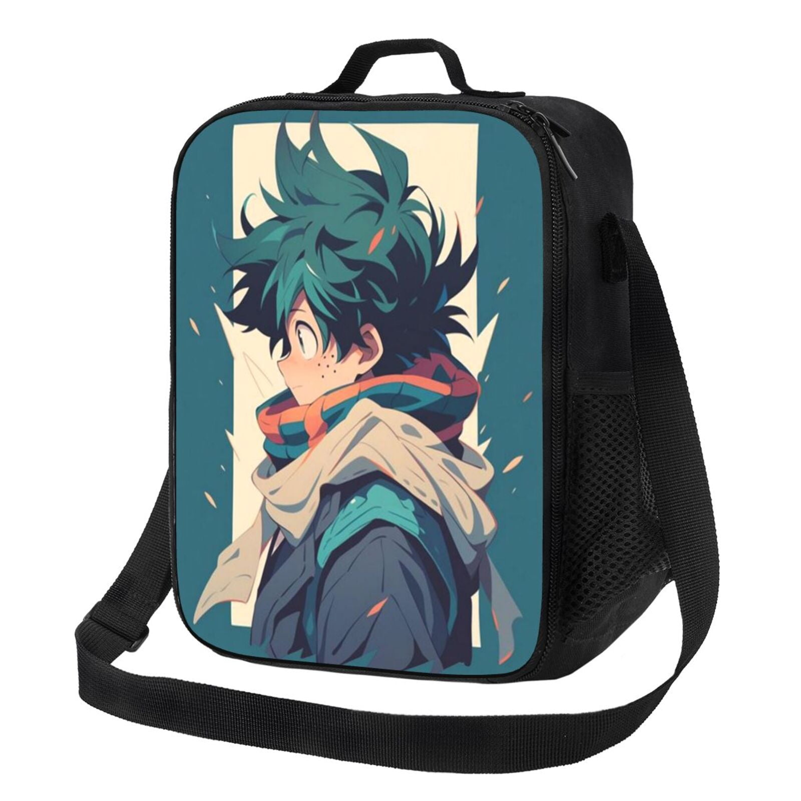 MHA Izuku Midoriya Deku Insulated Lunch Bag Portable Thermal Lunchbag ...