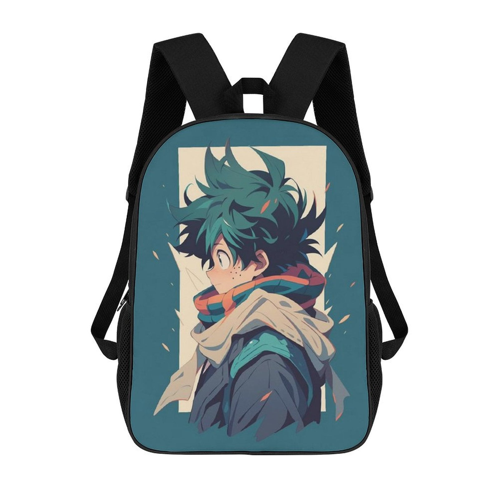 MHA Izuku Midoriya Deku School Bag Laptop Backpack Casual Shoulders ...
