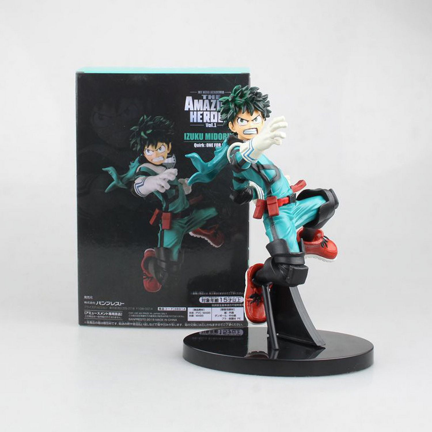 MHA Midoriya Izuku Figure,MHA Figure Anime Cartoon Characters Statue ...