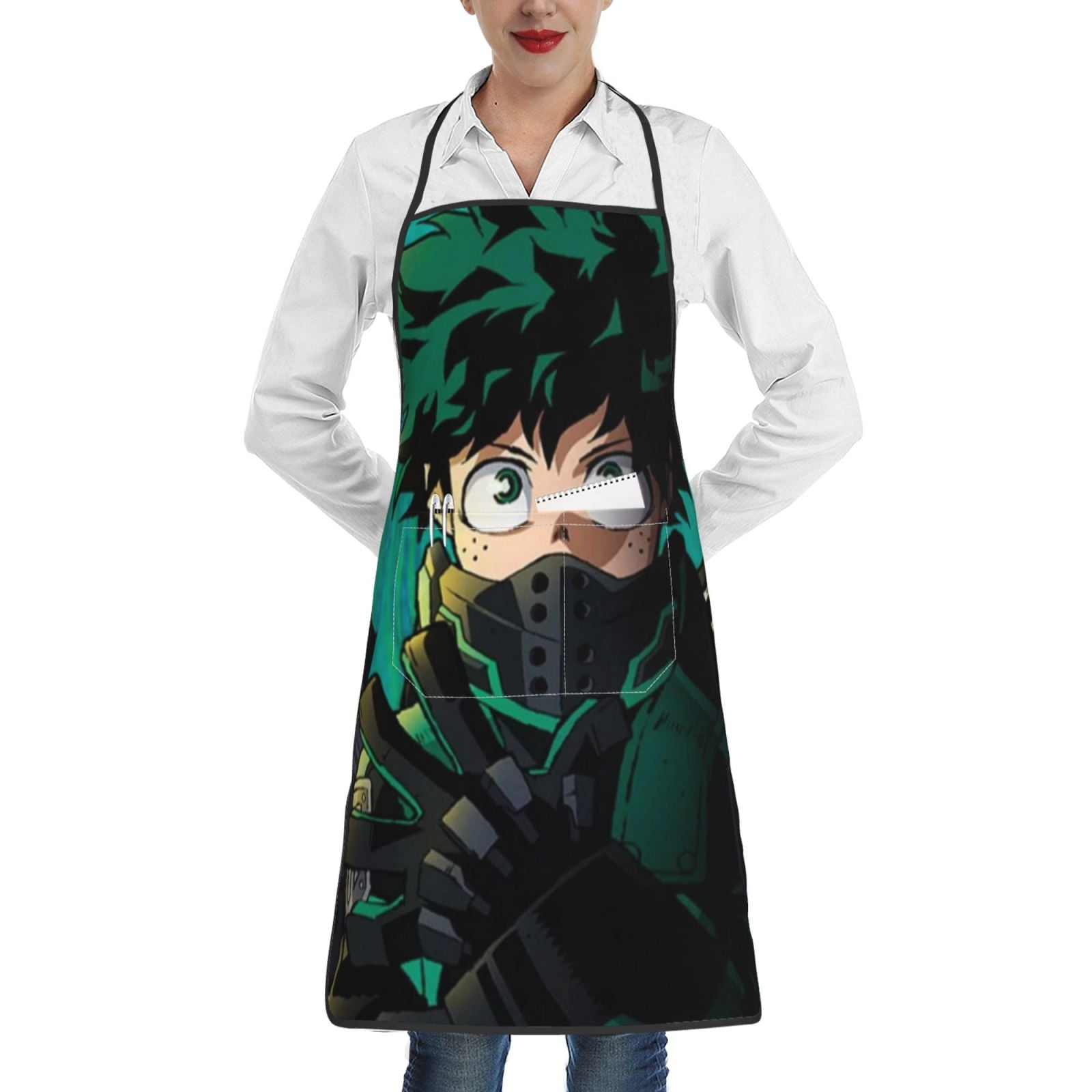 MHA My Hero Academia Film Versatile Apron Decorative With Pocket For ...