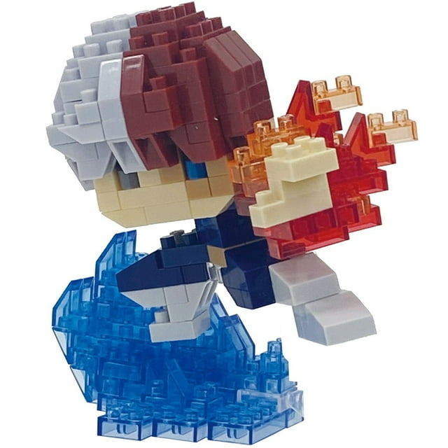 MHA Shoto Todoroki Ver. 2 Nanoblock Character Figure - Walmart.com