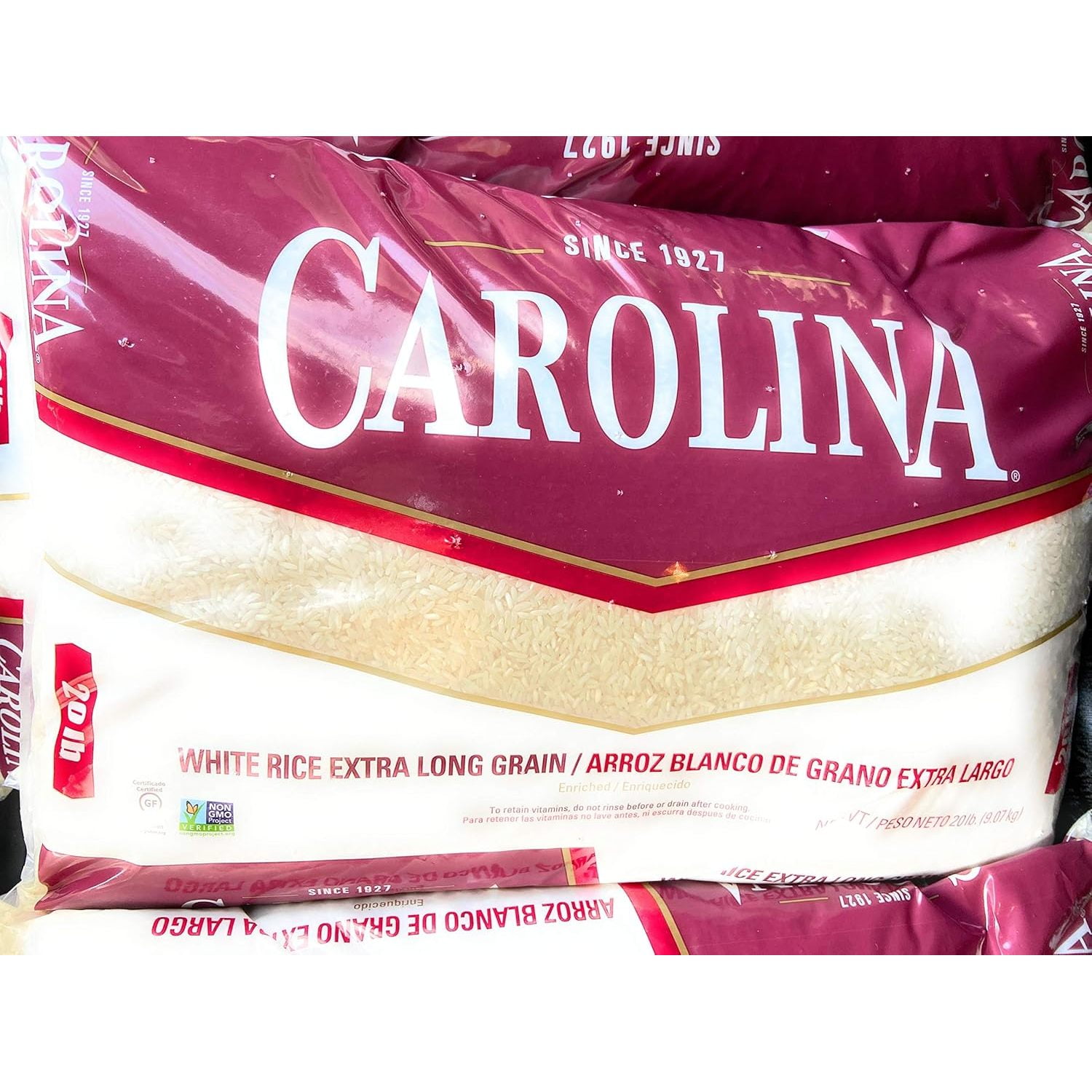 MHBF Enriched Rice Long Grain 20 lbs - Walmart.com