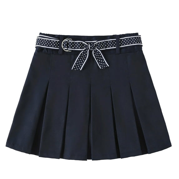 MHFRRA Girls Skirts Girls School Skirt Pleated A Line Skirt for Kids ...
