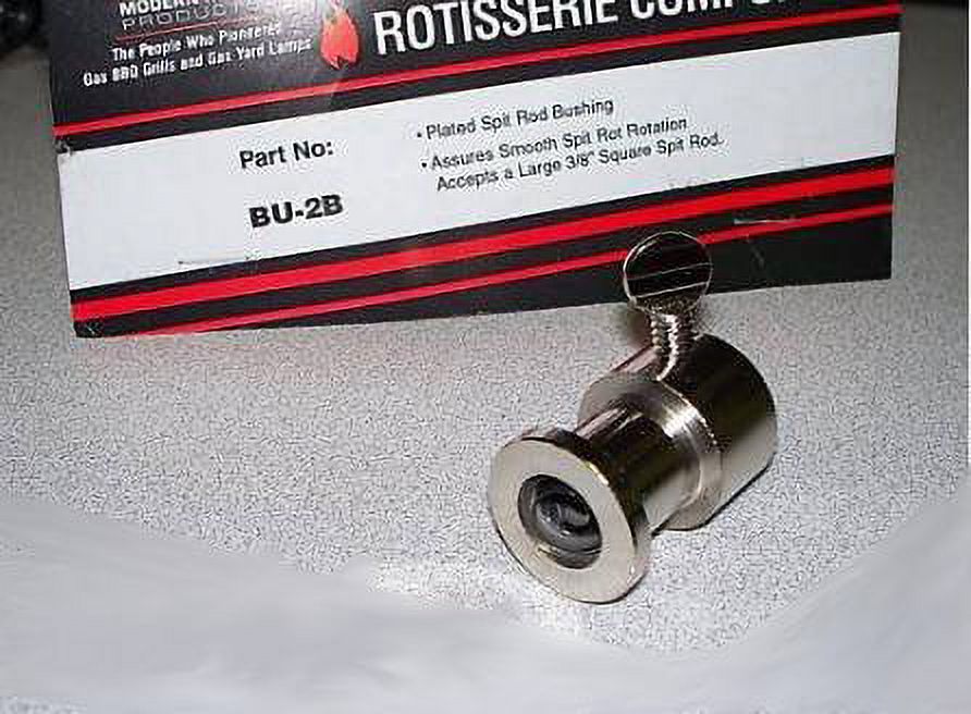 MHP Gas Grill Large 3/8" Rotisserie Spit Rod Chrome Bushing BU-2B ...