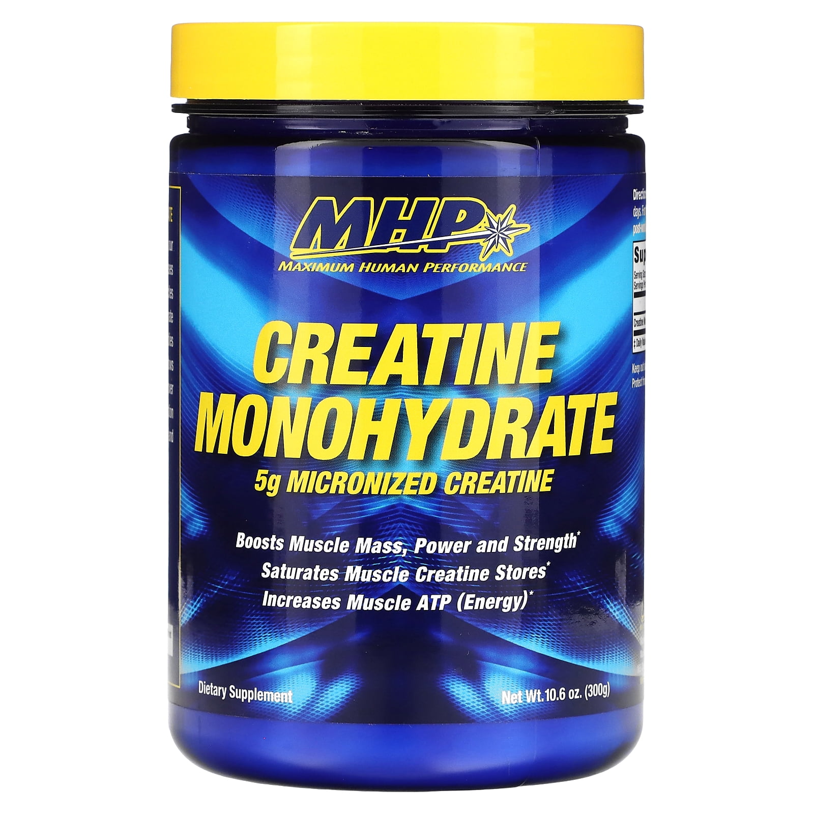 MHP Micronized Creatine - Unflavored Creatine Monohydrate - Walmart.com