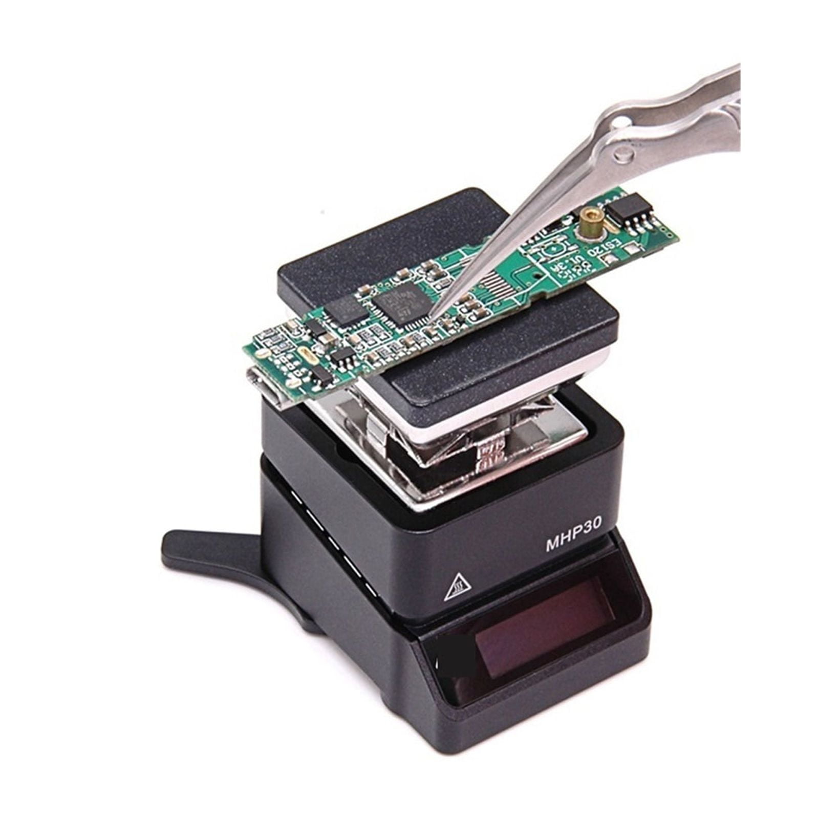 MHP30 Mini Hot Plate SMD Preheater Preheating Rework Station PCB Board ...