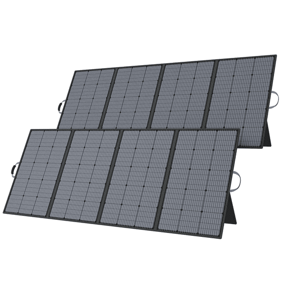 MHPOWOS 2 Pack 400W Solar Panel Kit for EcoFlow DELTA Pro 3600Wh Power ...