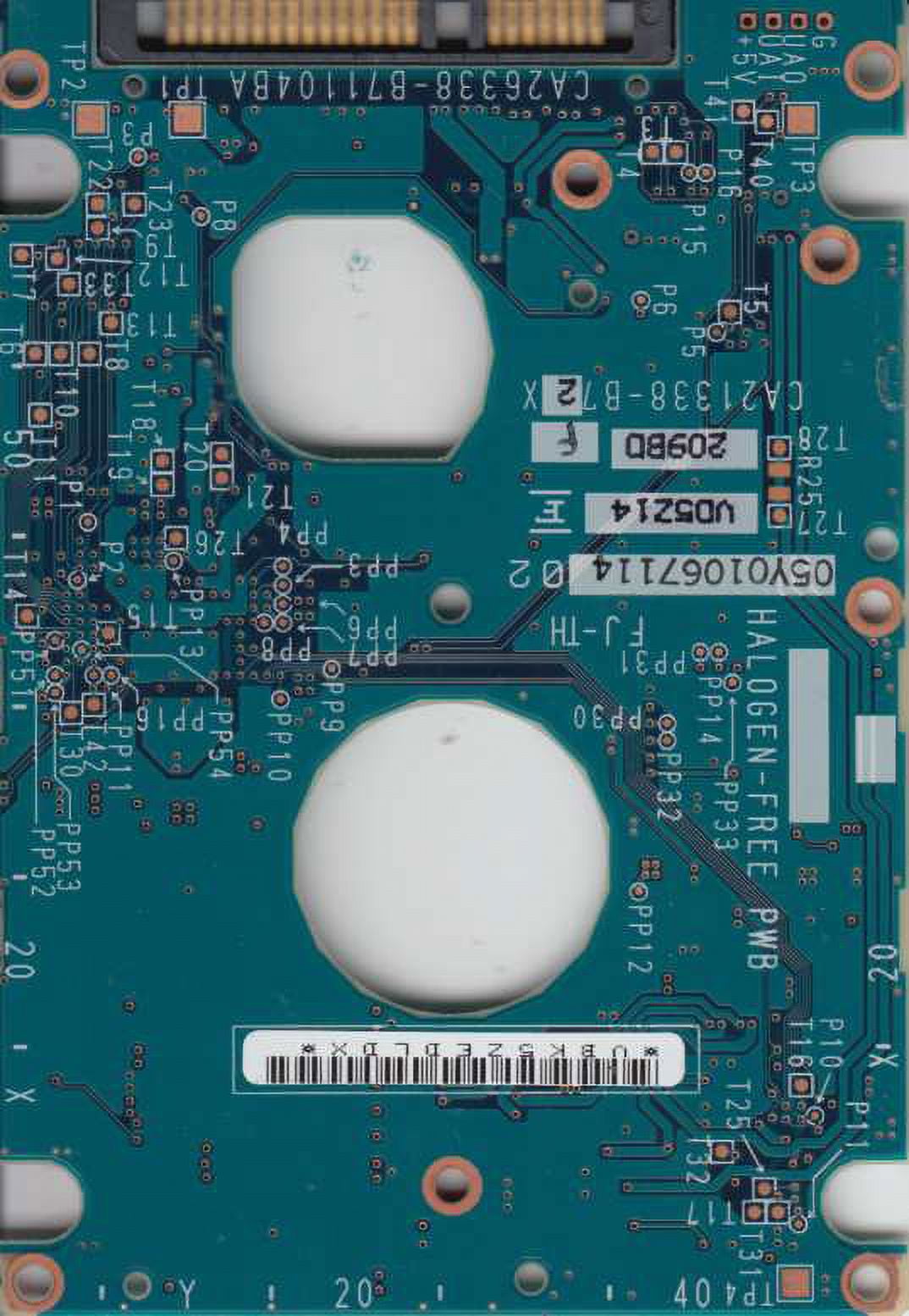 MHV2080BH, PN CA06672-B264000T, Fujitsu 80GB SATA 2.5 PCB - Walmart.com