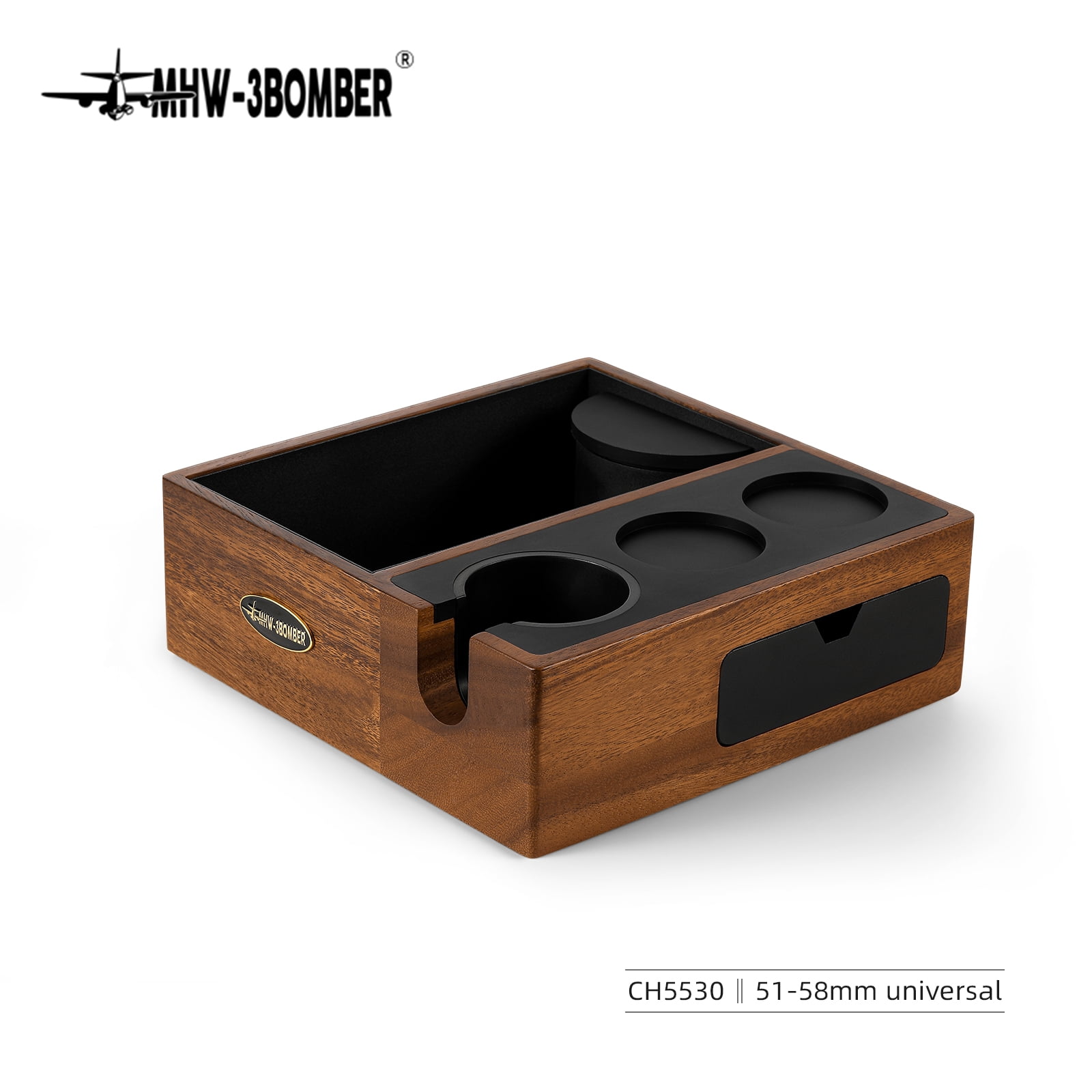 MHW-3BOMBER 51-58mm Drawer Type Espresso Knock Box for Storage Puck ...