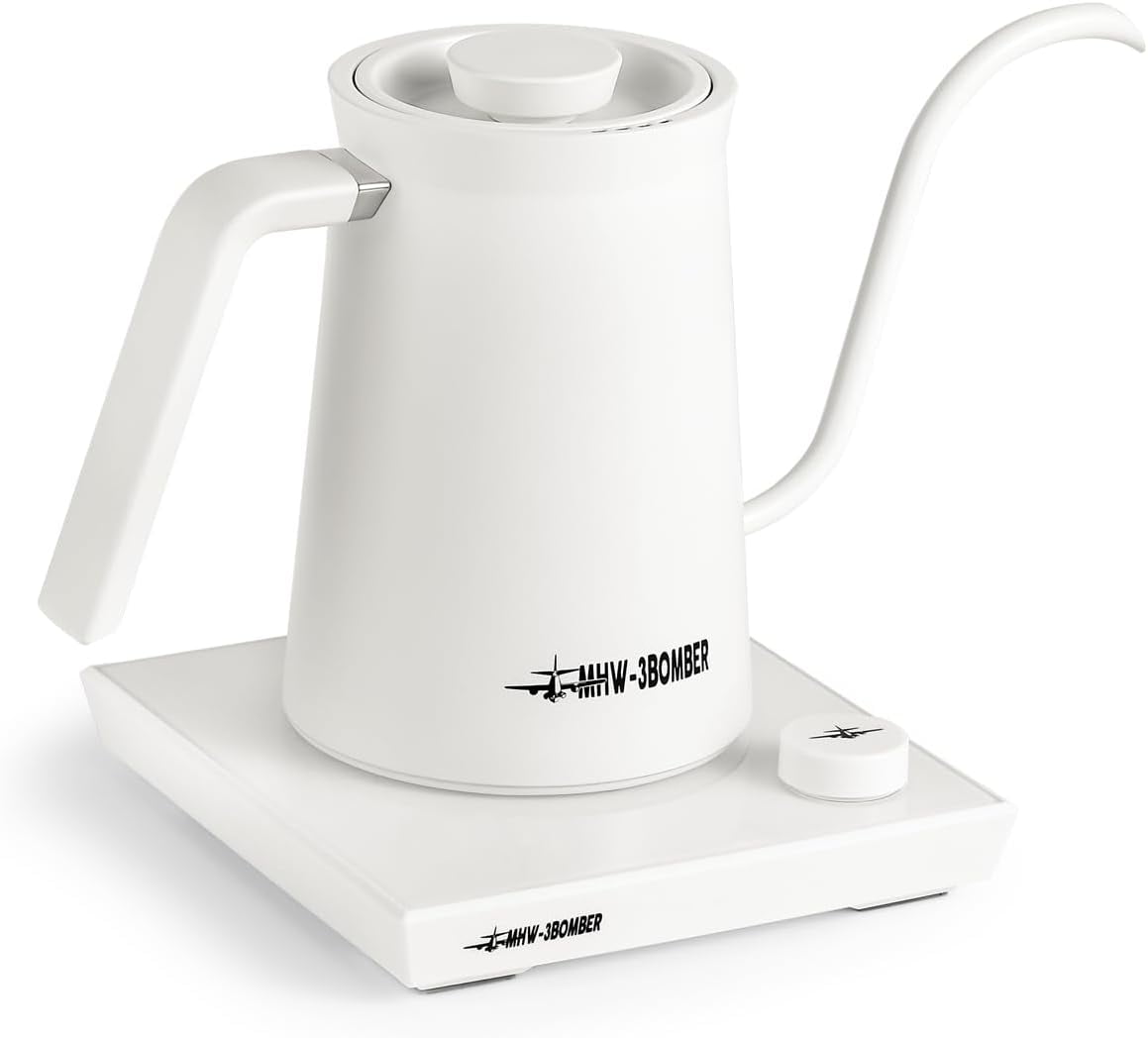 MHW-3BOMBER Gooseneck Electric Kettle, Pour-Over Coffee Kettle Tea ...