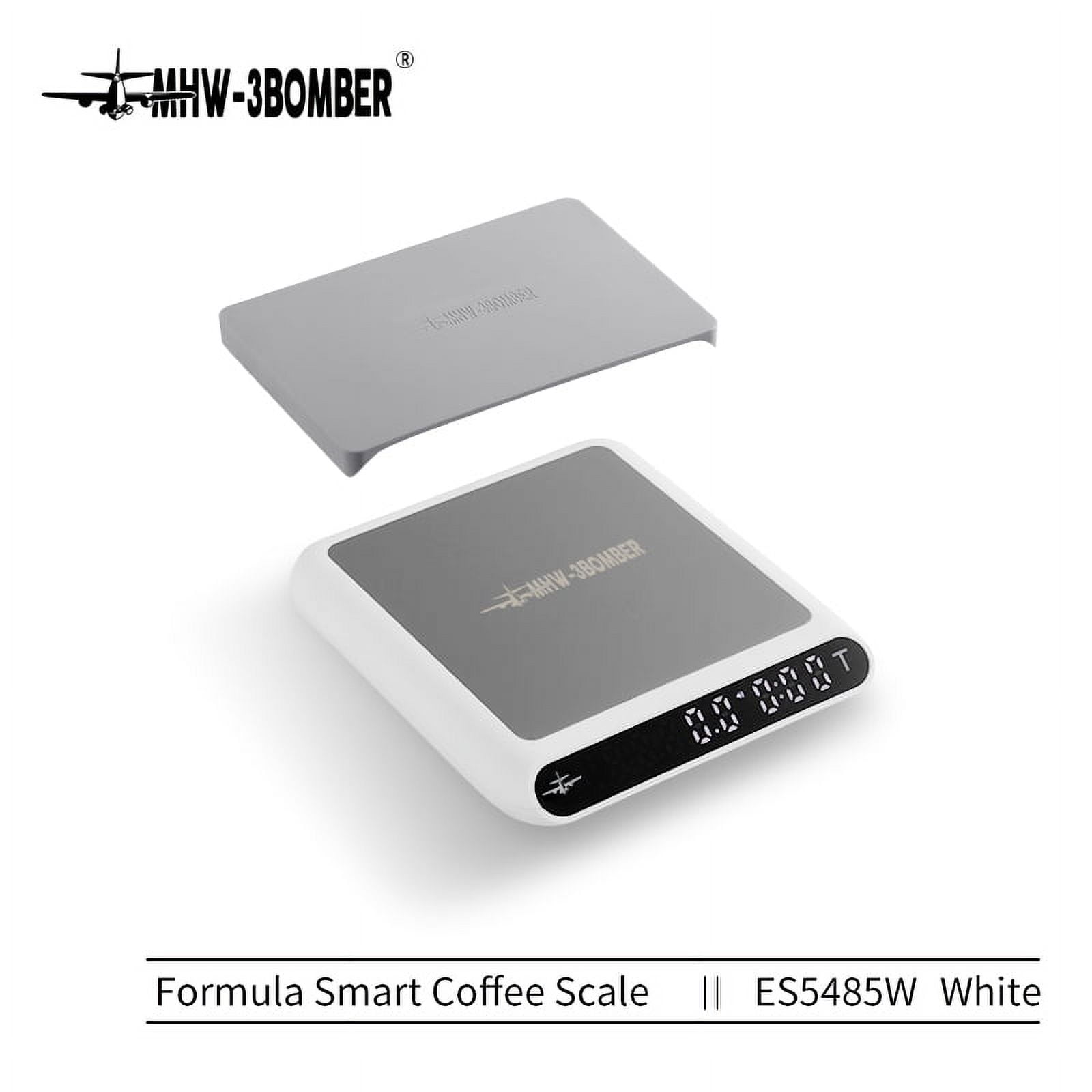 MHW-3BOMBER Intelligent Electronic Coffee Scale with Automatic Timing ...