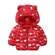 Minnie Mouse Baby and Toddler Girls Hooded Puffer Coat, Sizes 12M-5T - Walmart.com
