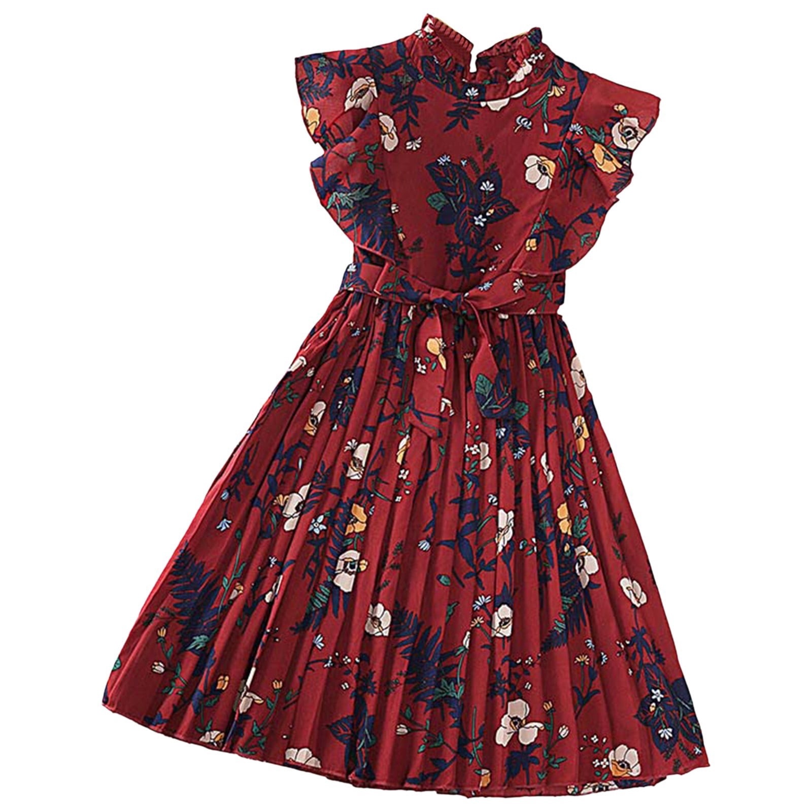 MHZLDYZ Dress for Girls Size 14-16 Kids Clothes Kids Summer Vintage ...
