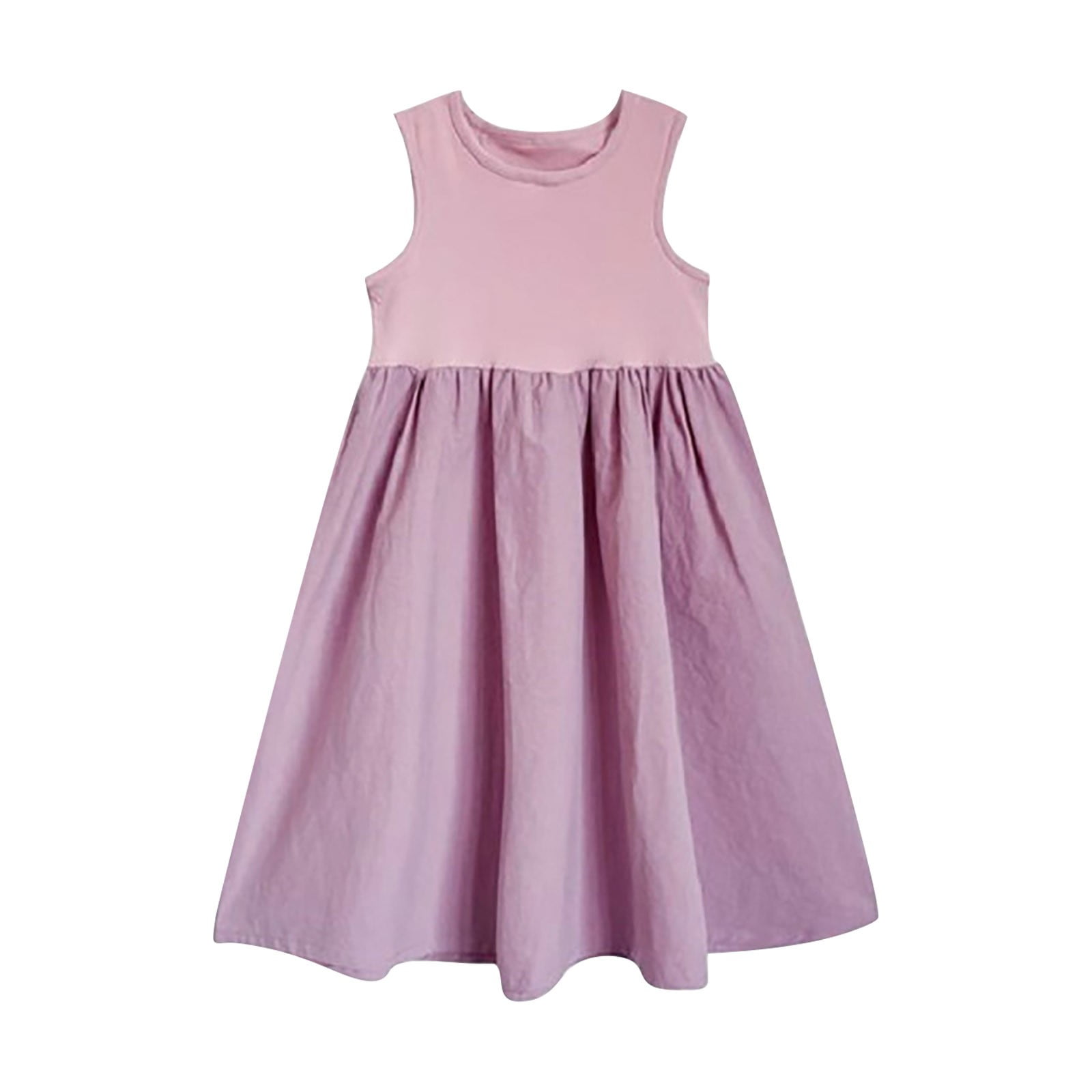 MHZLDYZ Girls Dresses Size 8 Toddler Kids Baby Girls Sleeveless Casual ...