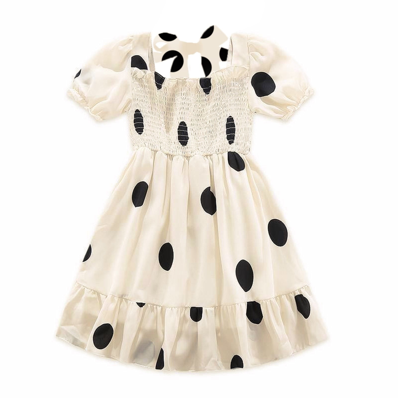 MHZLDYZ Summer Dress for Girls Girls' Clothes Big Children's Dress ...
