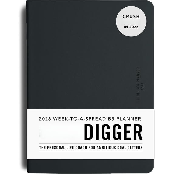 MI GOALS Goal Digger Weekly Planner 2026 | Dated Journal for Gratitude ...
