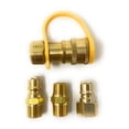 MI MADOL 3/8" Quick Connect, LP Gas Propane Natural Gas Hose Quick ...