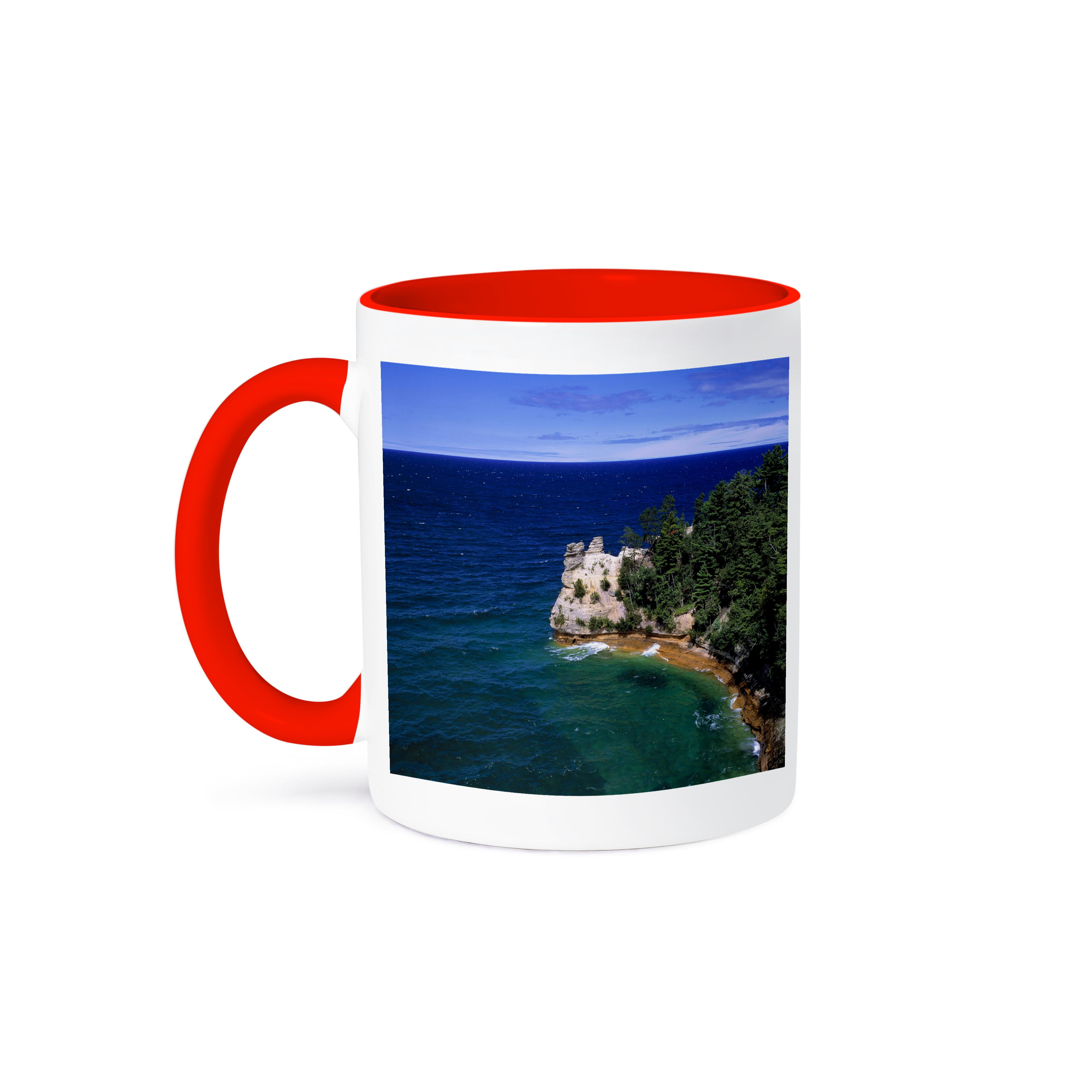 3dRose, MI, Pictured Rocks, Miners Point, Lake Superior - US23 RER0015 ...