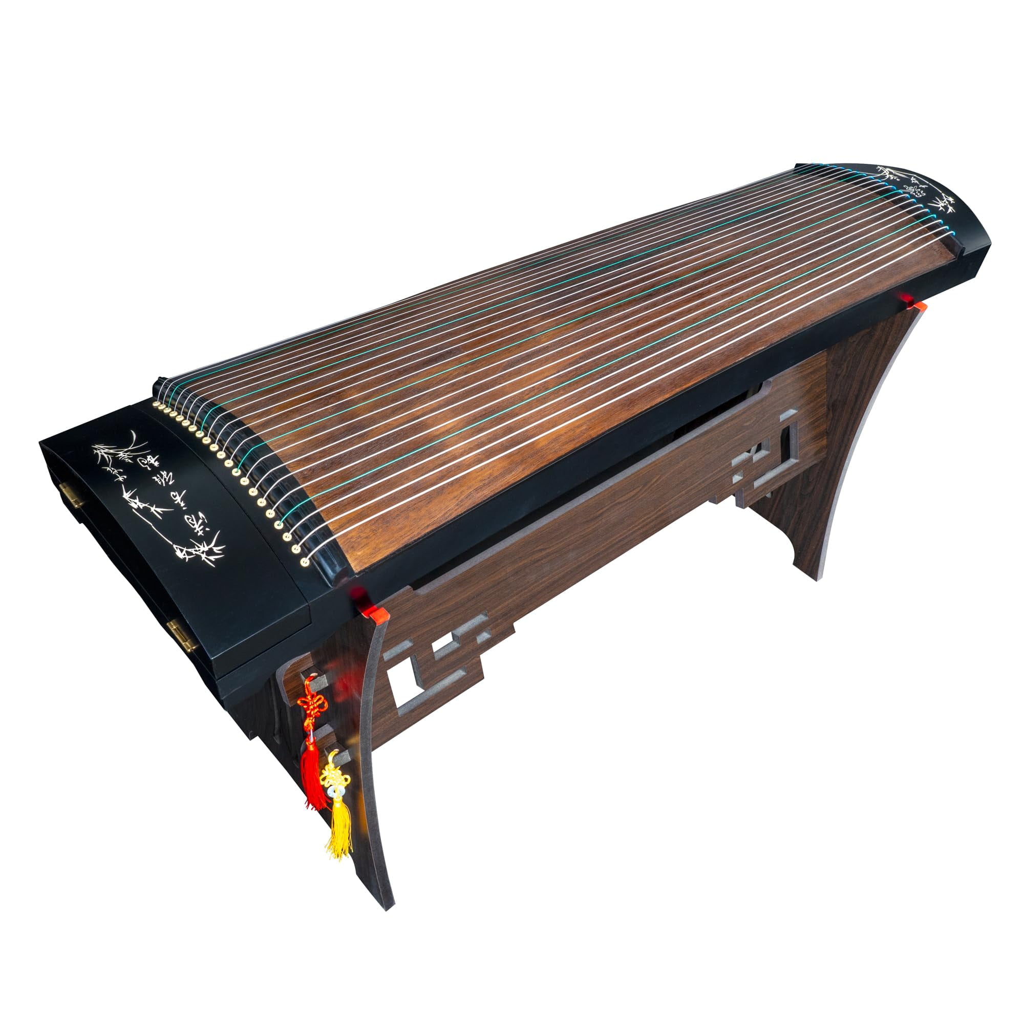 MI&VI 21-String Guzheng Paulownia Wood Guzheng Chinese Zither ...