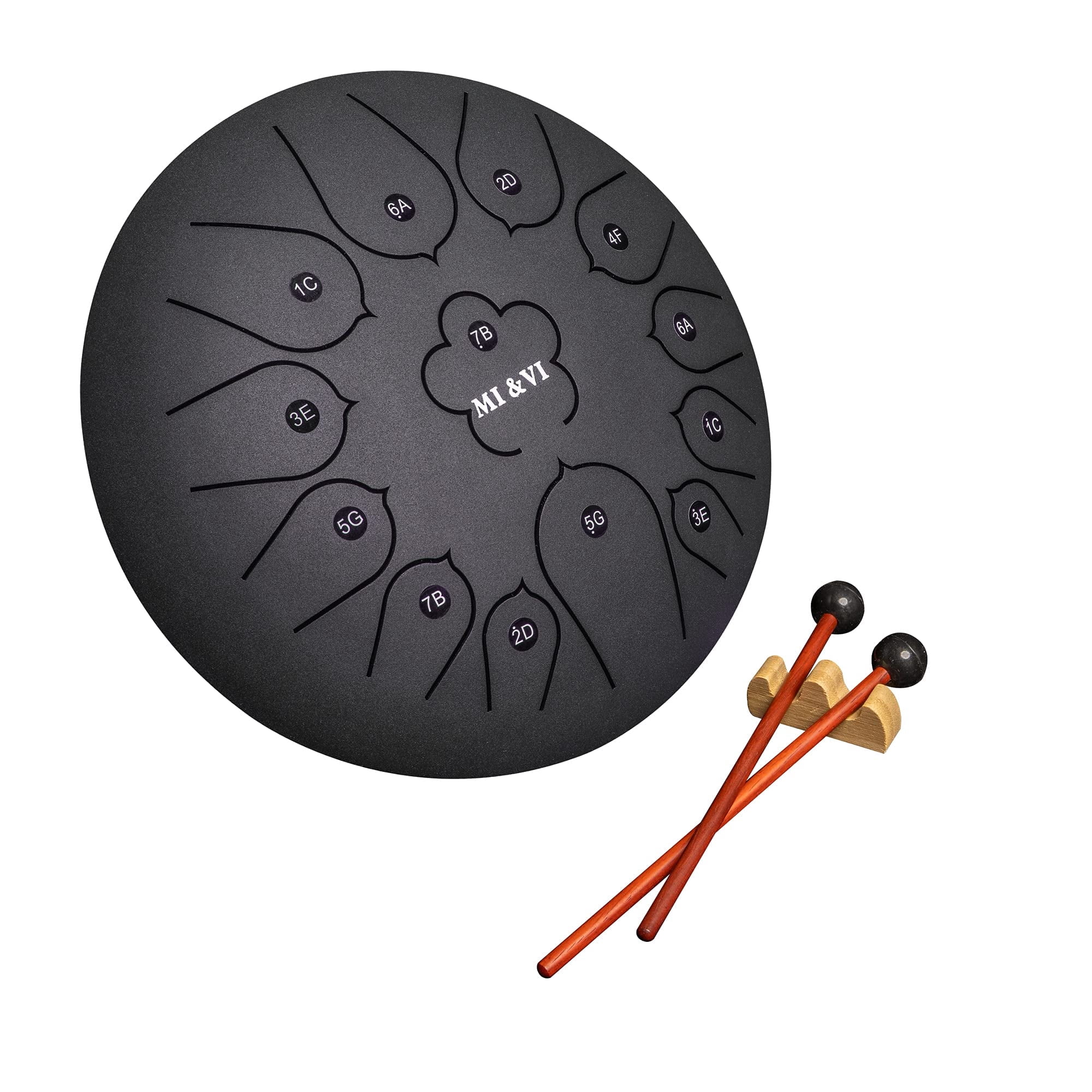 MI&VI Ocean Rain Drum for Outside Garden (13 Notes 12 Inches) with ...