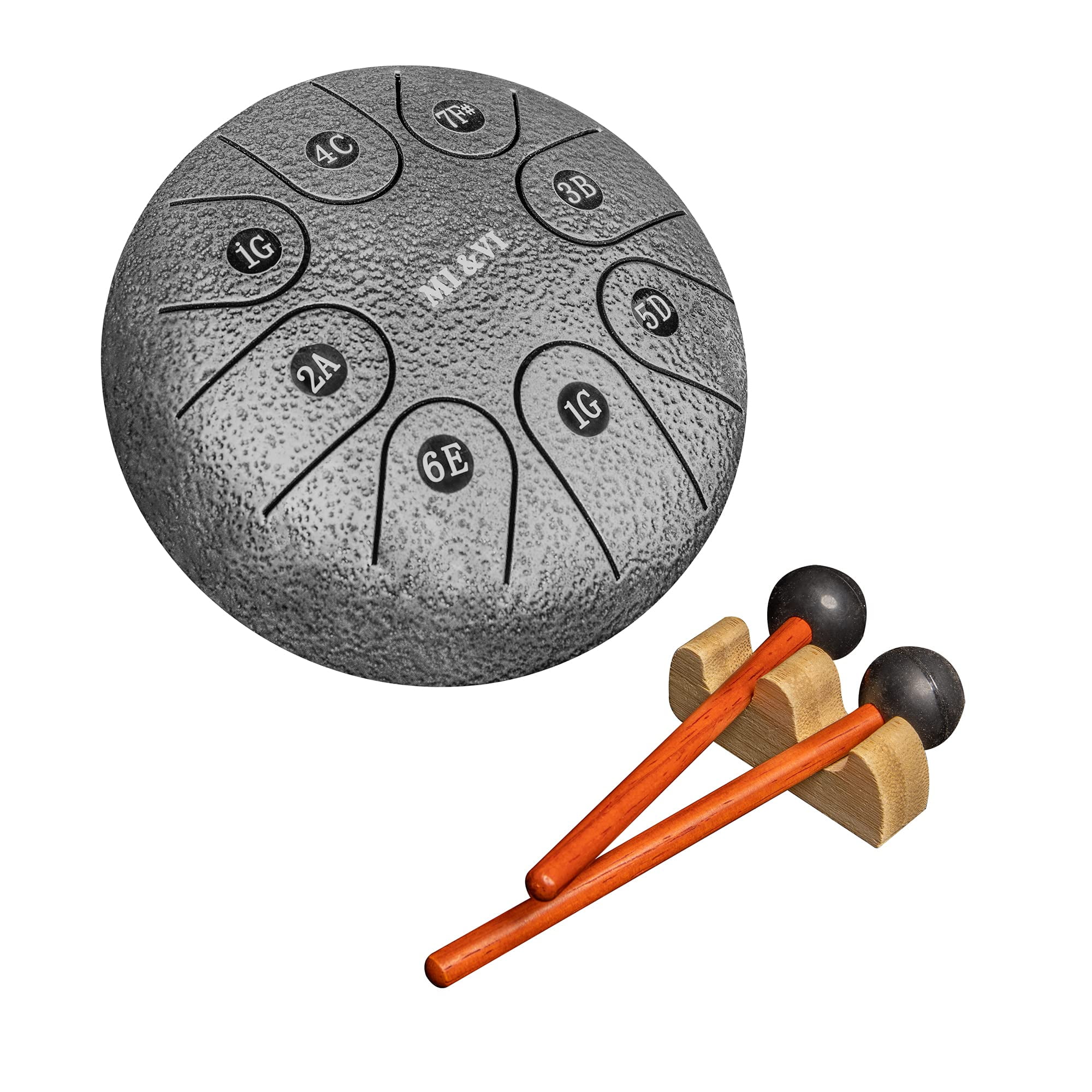 MI&VI Ocean Rain Drum for Outside Garden (8 Notes 6 Inches) with ...