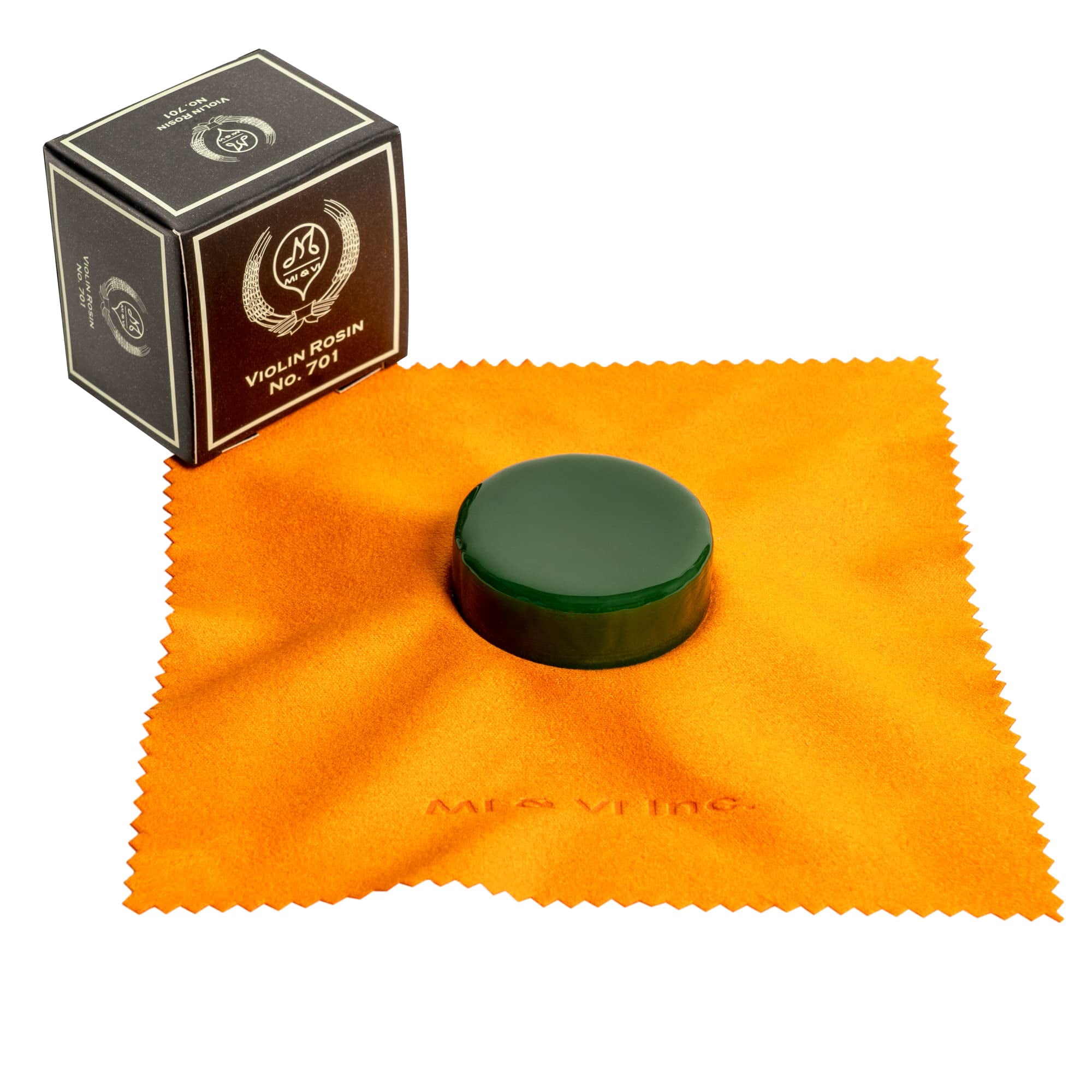 MI&VI Premium Jade Green Rosin for Violin, Viola, Cello Bows | Super ...