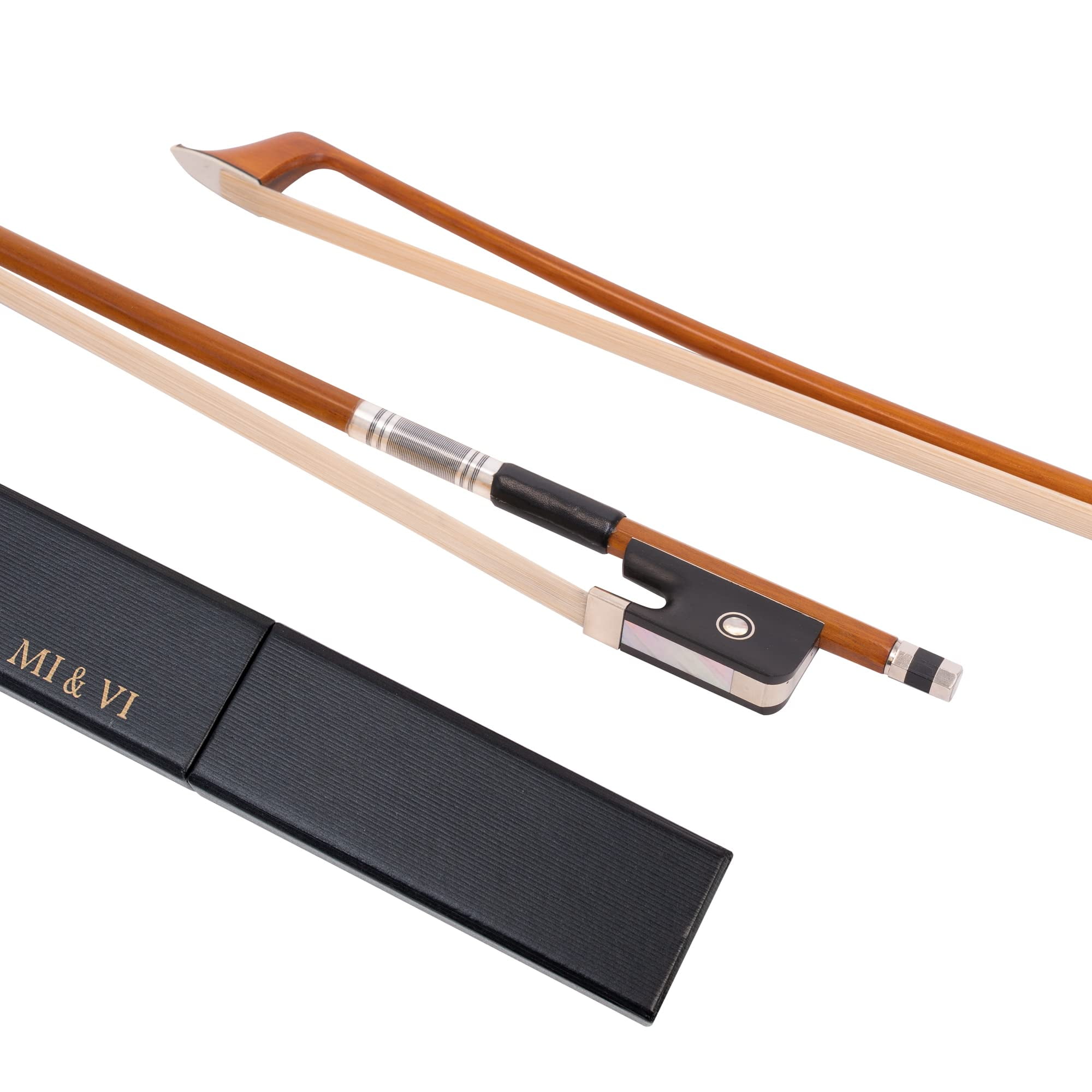 MI&VI Professional Cello Bow (3/4 Size) with Spline Head and Free Bow ...