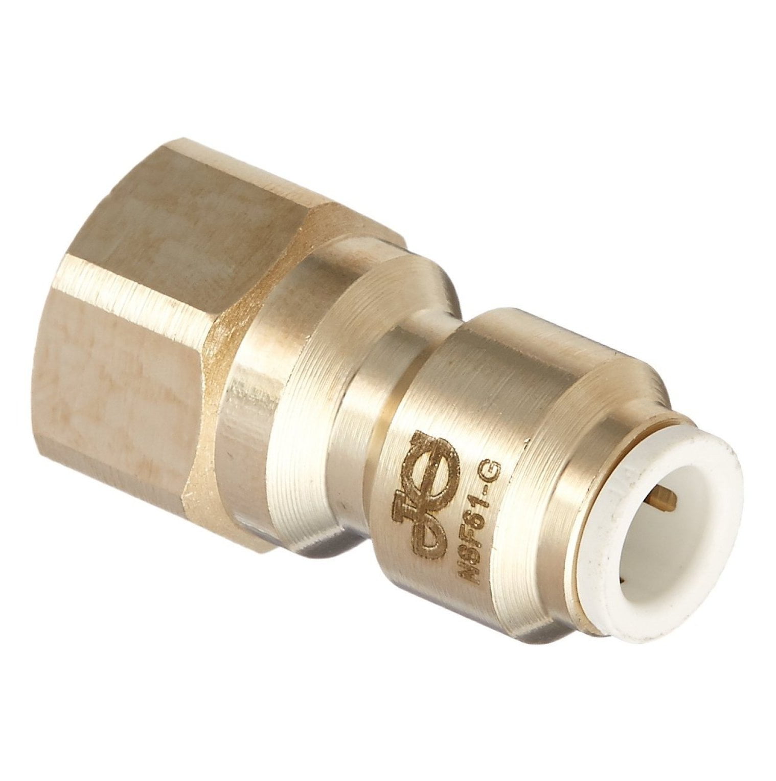 MI4508F4SLF Female Flare Connector, 1/4" OD x 1/4 (Pack of 10 ...