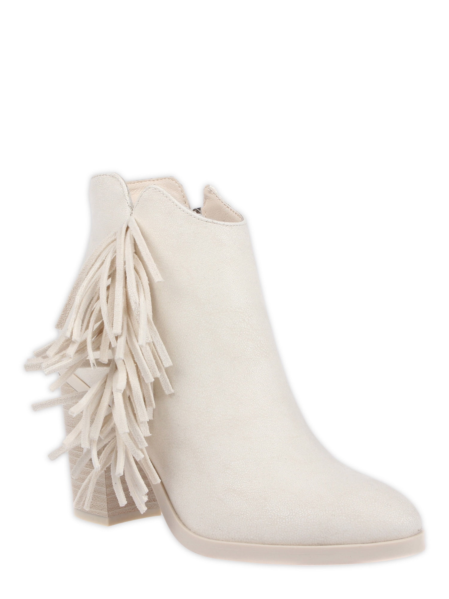 MIA GIRL Women's Avril Fringe Booties - Walmart.com