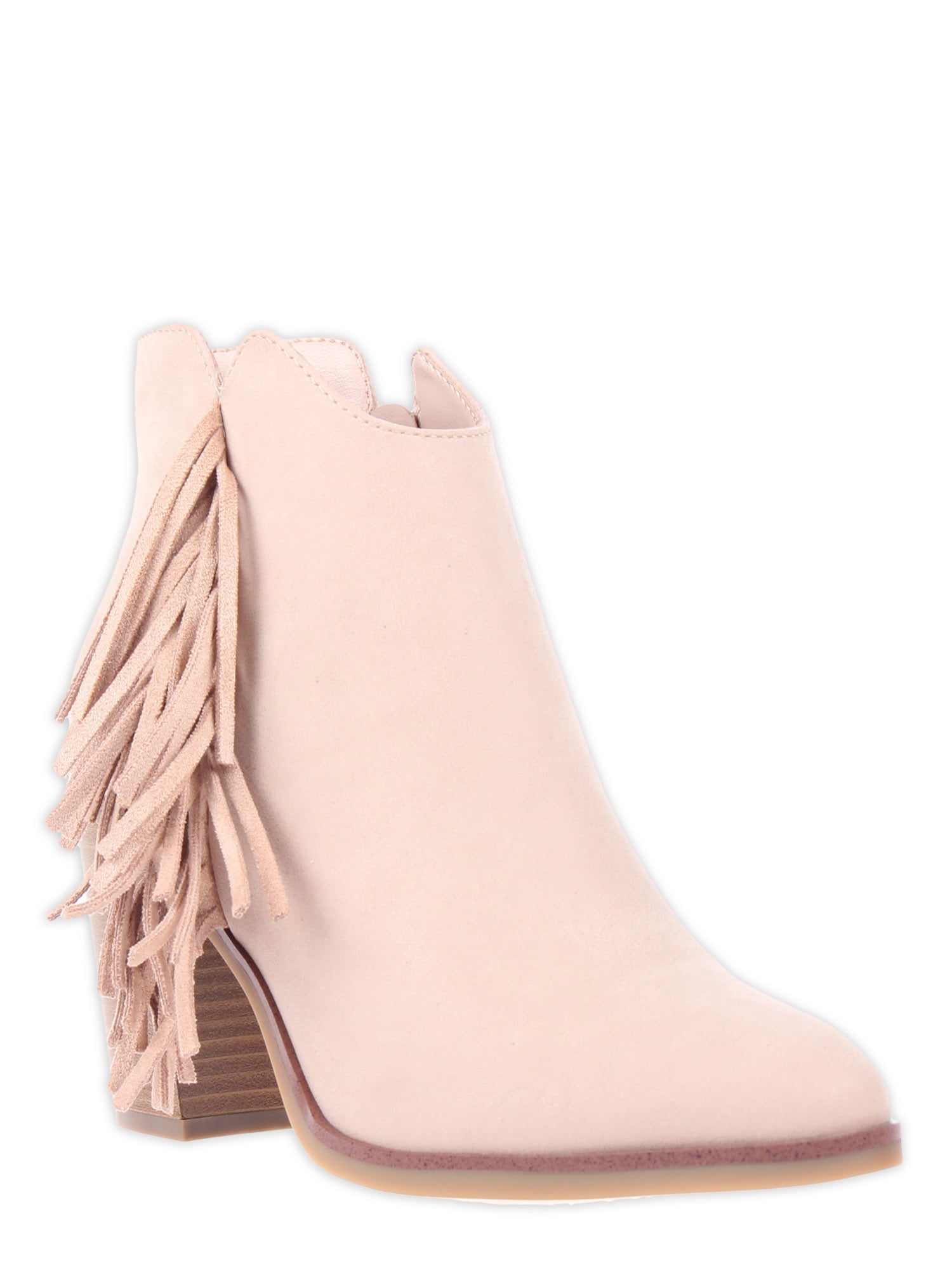 Mia Women's Avril Fringe Ankle Booties - Boho Trendsetter Style ...