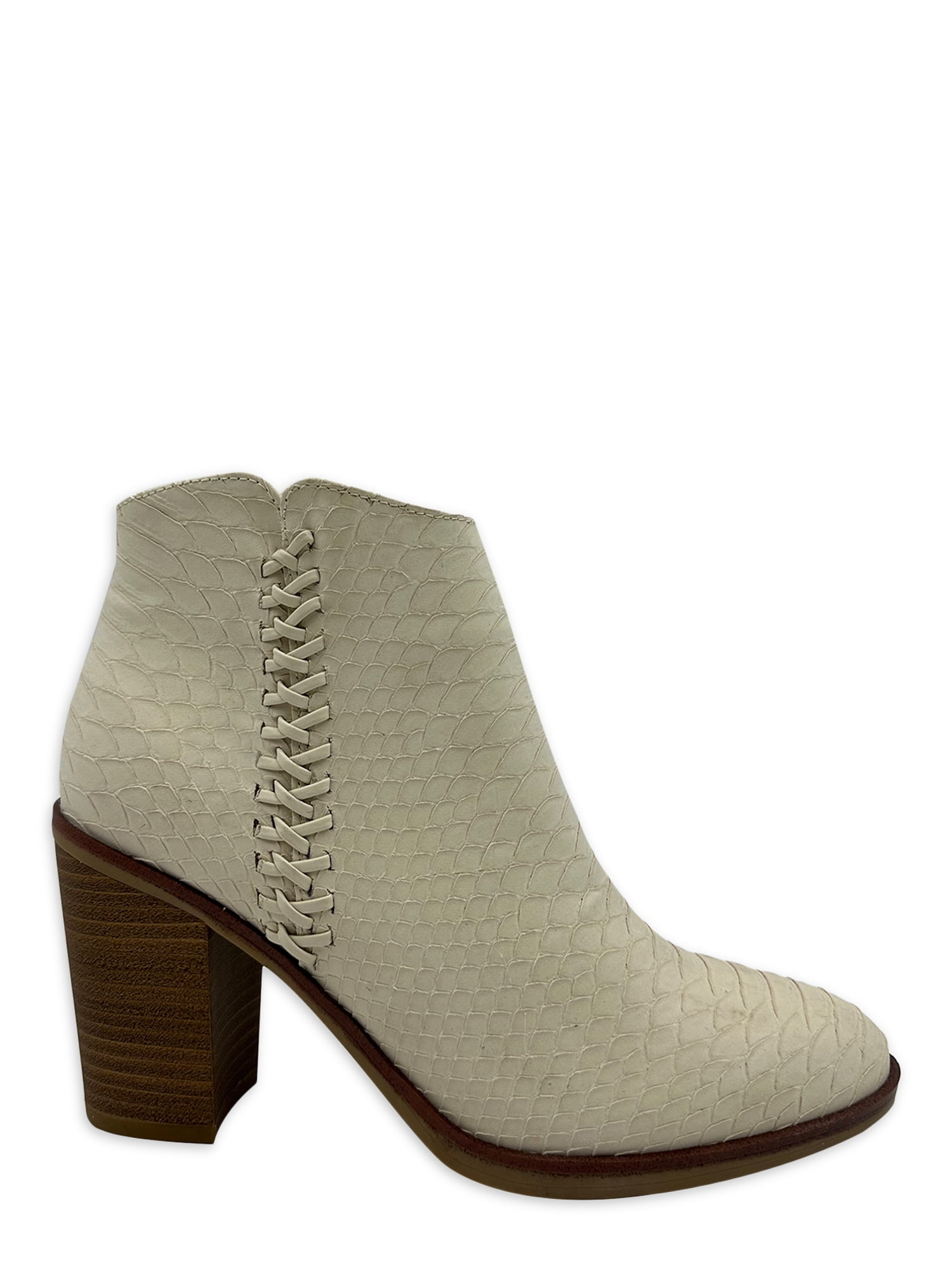 MIA GIRL Women's Dusky Python Pattern Ankle Booties, Sizes 6-10 ...